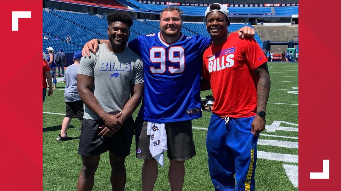 Young Bills fans flock to Highmark Stadium for Phillips' Playmakers ...