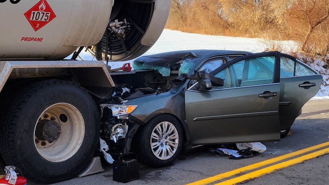 Mother, 4 children taken to hospital following accident involving ...