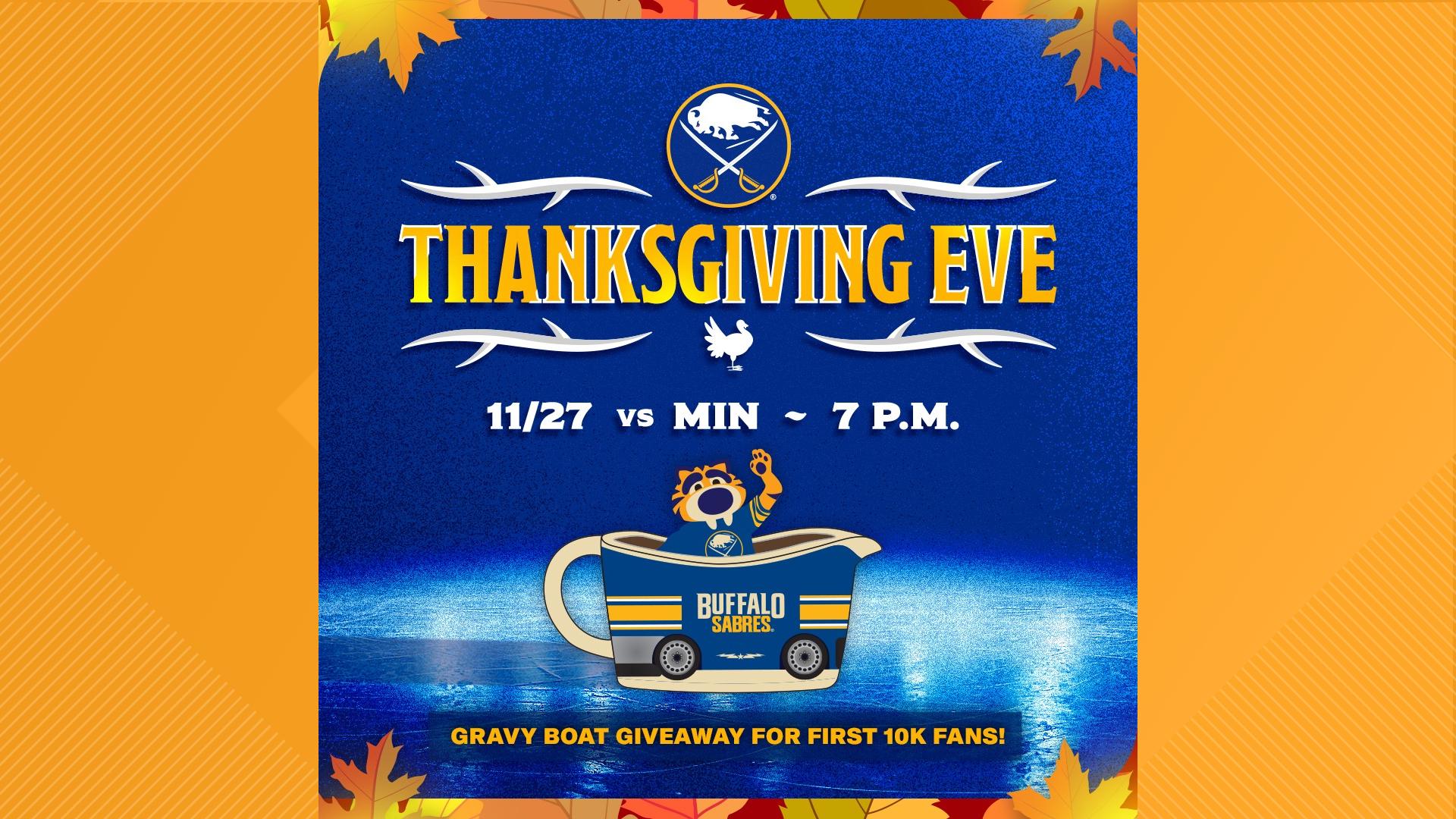 First 10K fans will get a gravy boat at tonight's Sabres game | wgrz.com