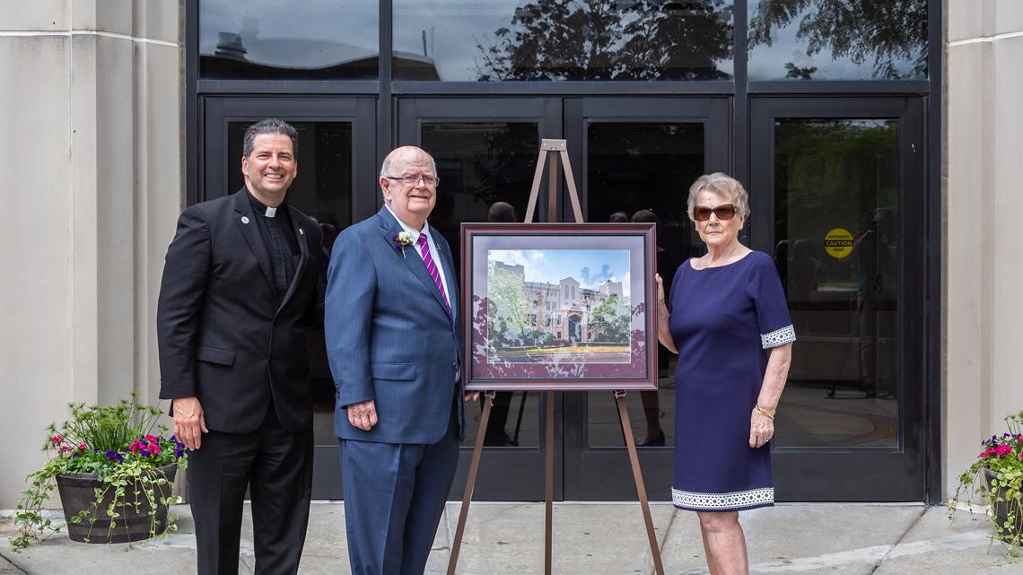 Niagara University dedicates building in honor of prominent alumni ...