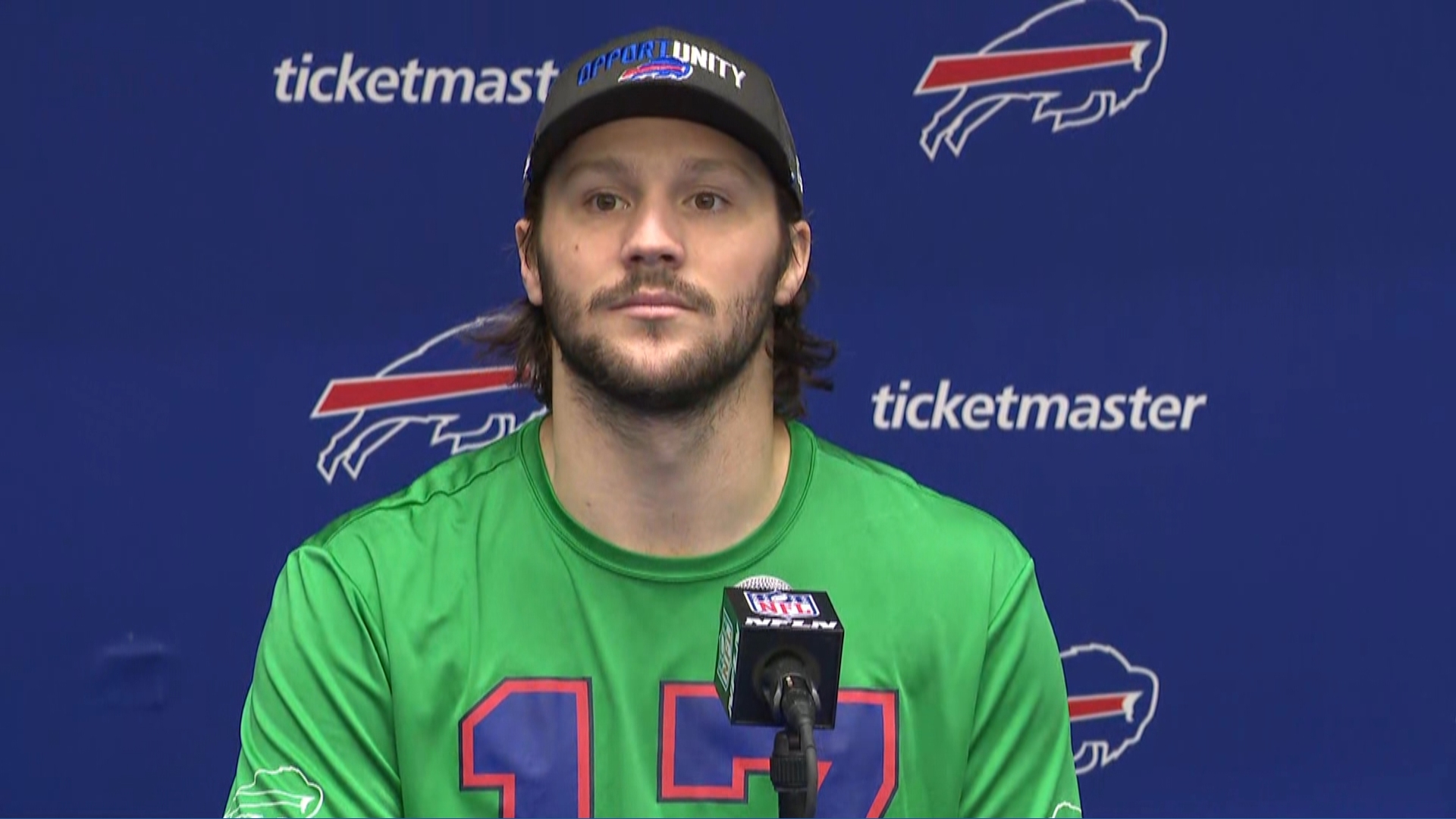 Josh Allen will wear cap designed by Nico to support Oishei Children’s ...