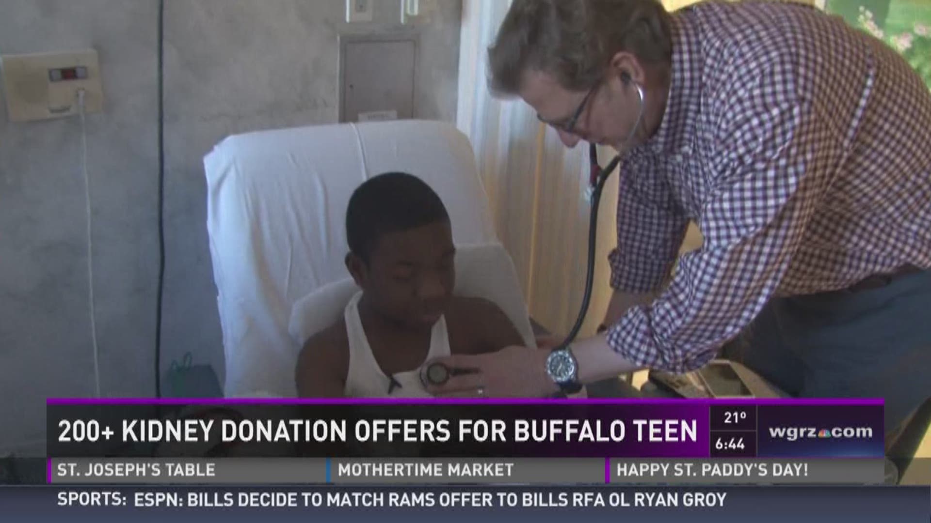 North Buffalo Teen Receives 200+ Offers from Potential Kidney Donors ...