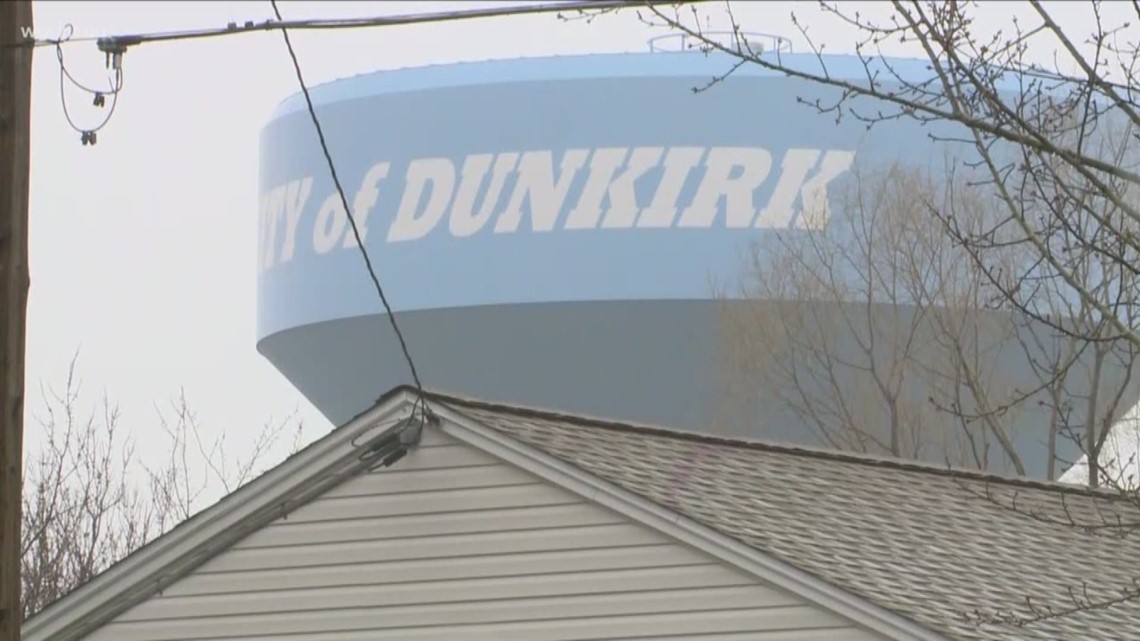 Large leak at Dunkirk water plant, water levels critically low | wgrz.com