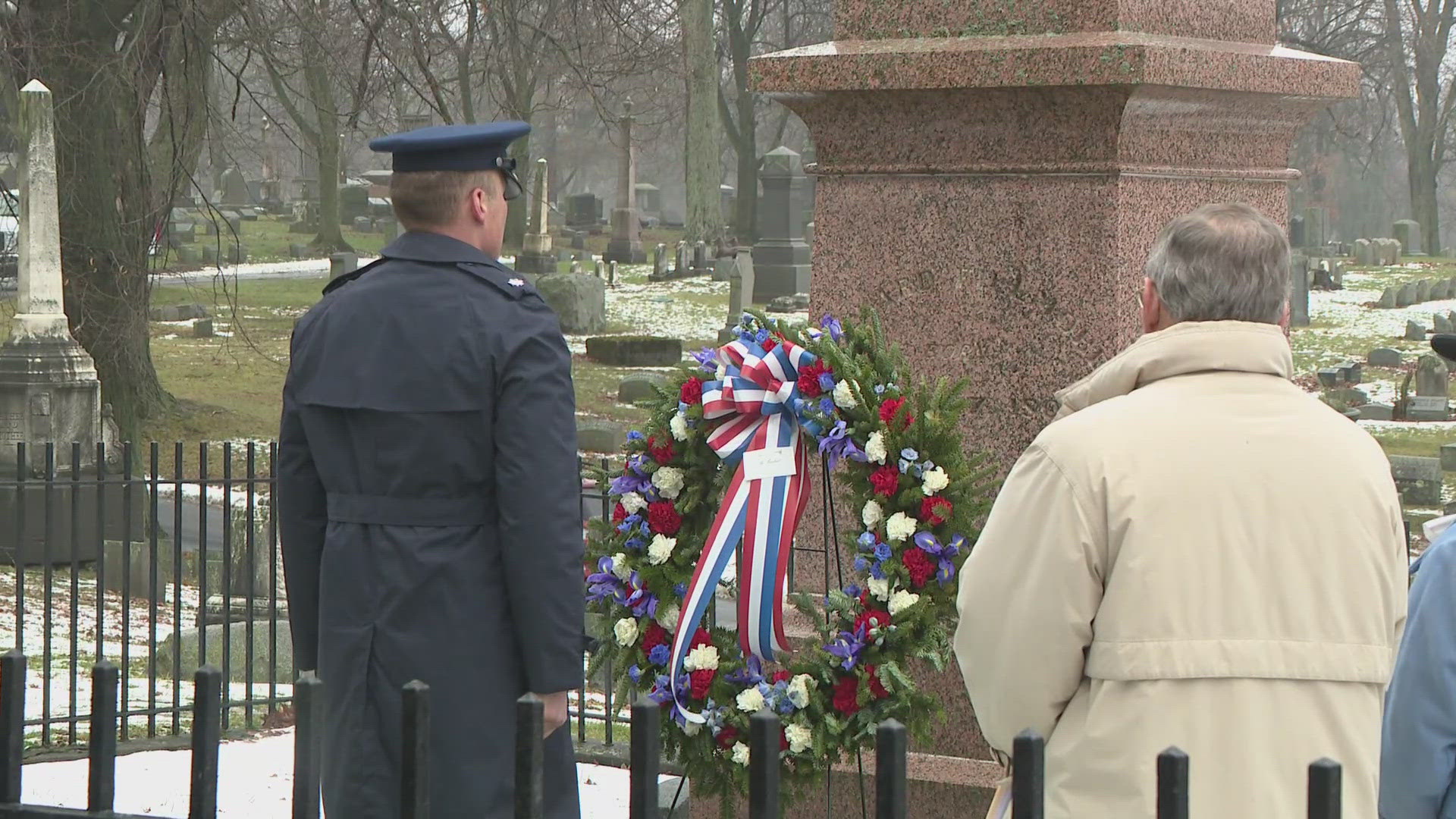 Forest Lawn Cemetery honors Millard Fillmore | wgrz.com