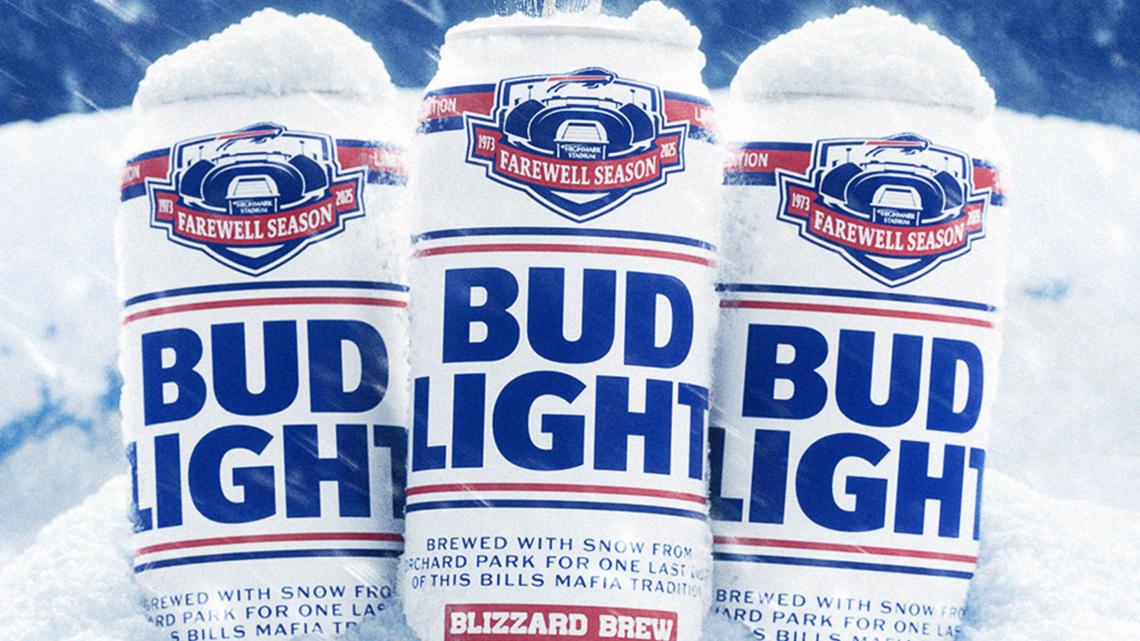 Buffalo Bills and Bud Light create 'Blizzard Brew' using snow from ...