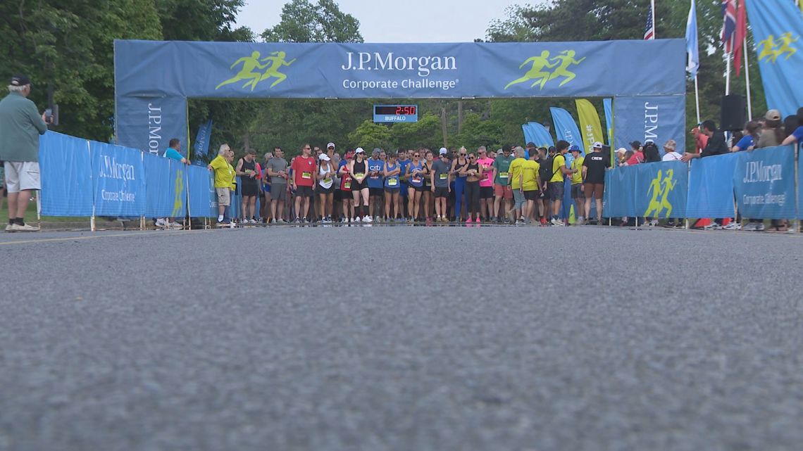 Buffalo's JP Morgan Corporate Challenge hosts 7,700 runners | wgrz.com