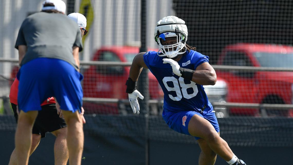 Rookie T.J. Sanders learns from Bills veterans in NFL transition | wgrz.com