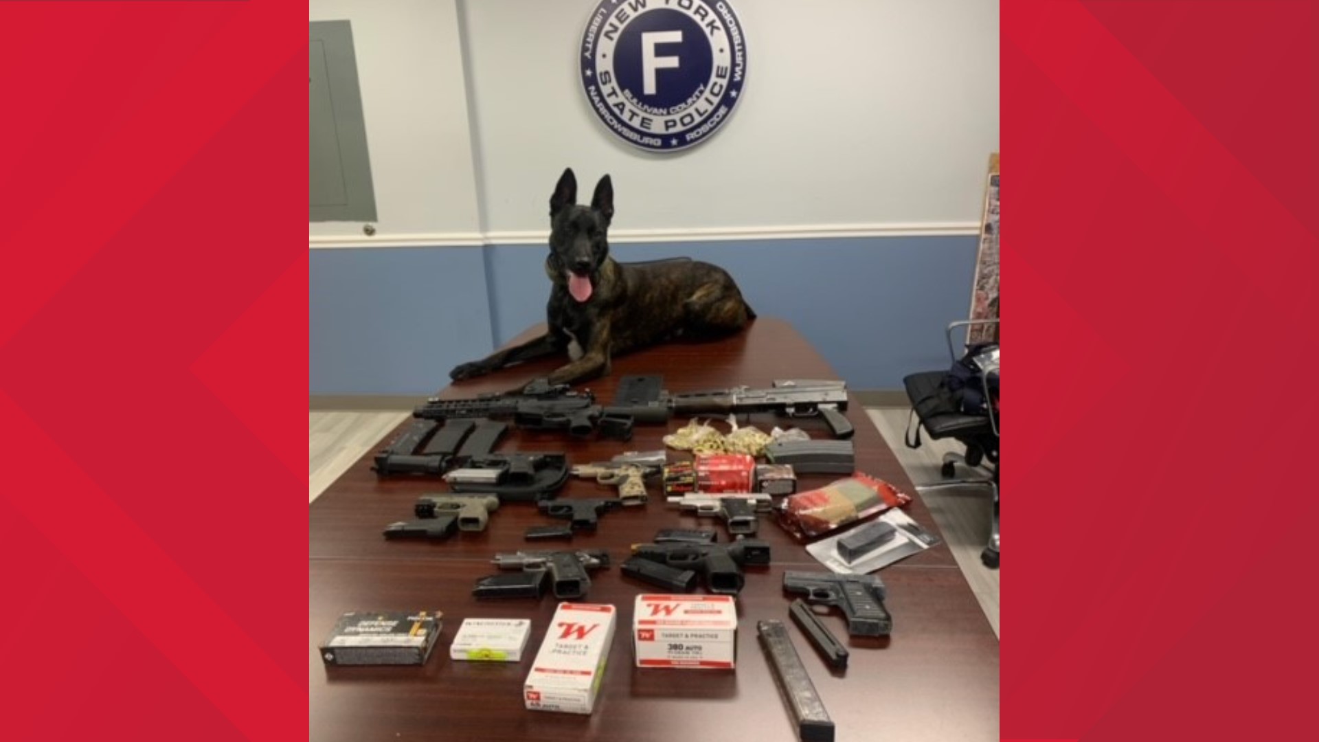 NYS Police intercept illegal firearms and drugs headed to Buffalo ...