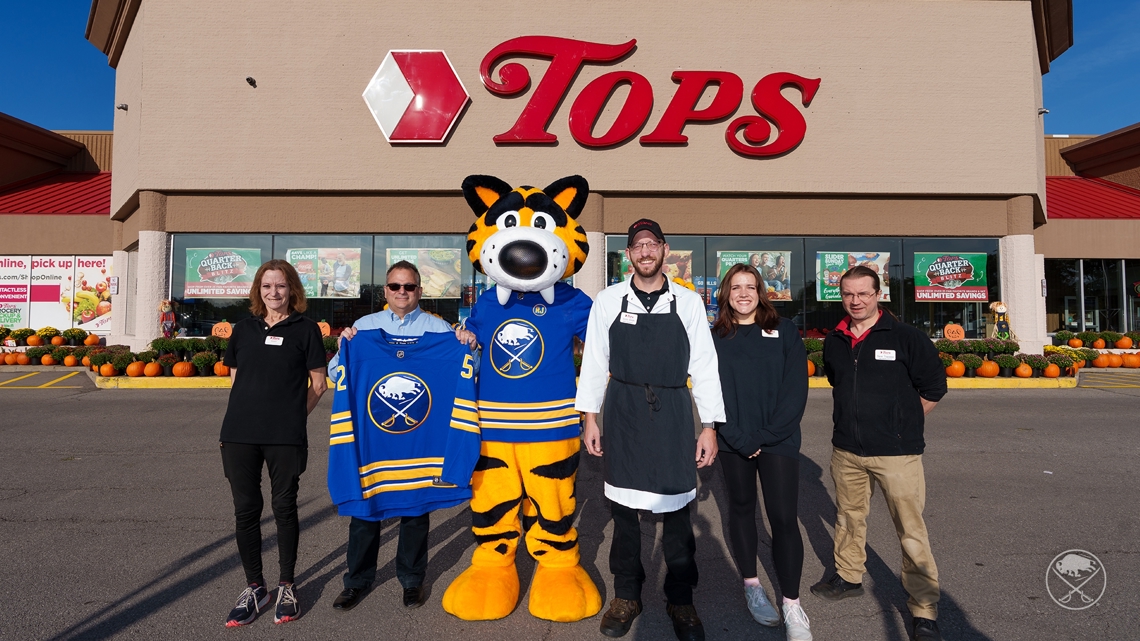 Tops Markets and the Buffalo Sabres announce a renewed partnership ...