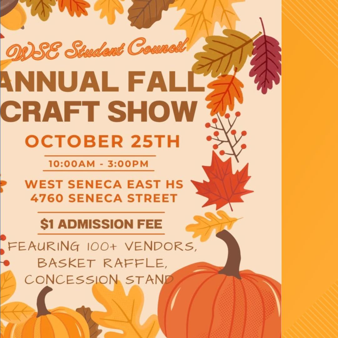 Fall Craft Show at West Seneca East High School! | wgrz.com
