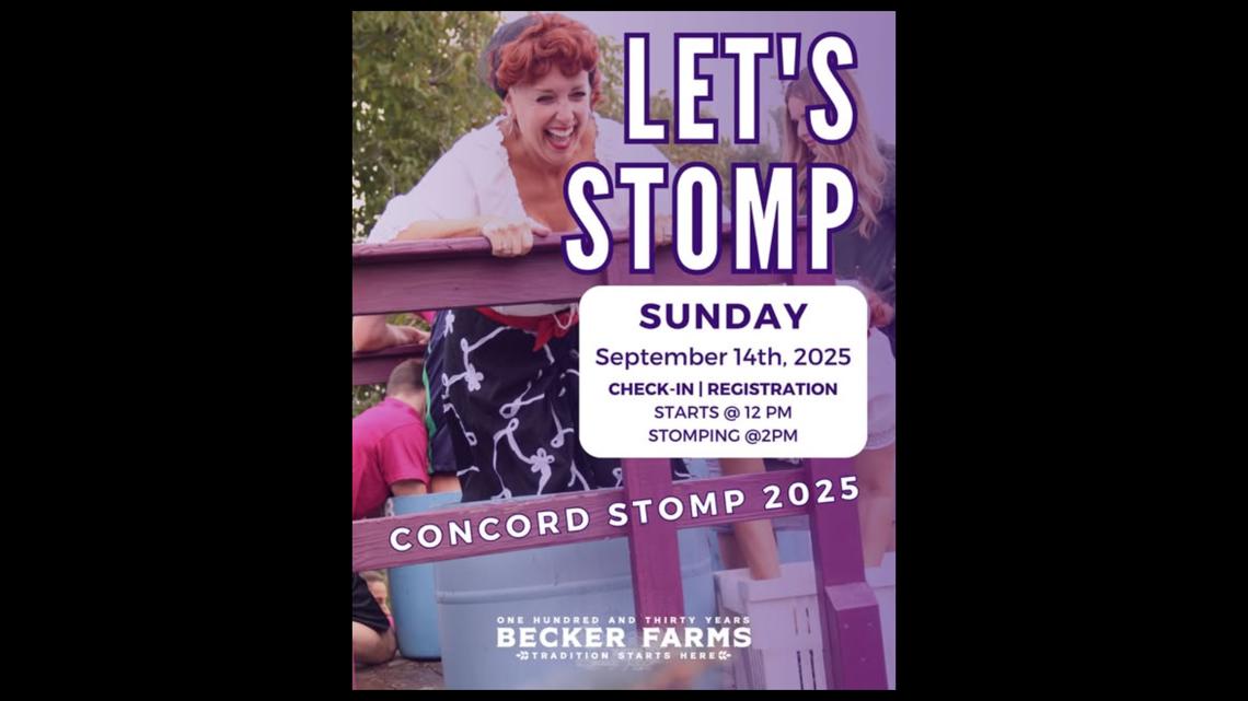 Becker Farms Annual Grape Stomp | wgrz.com