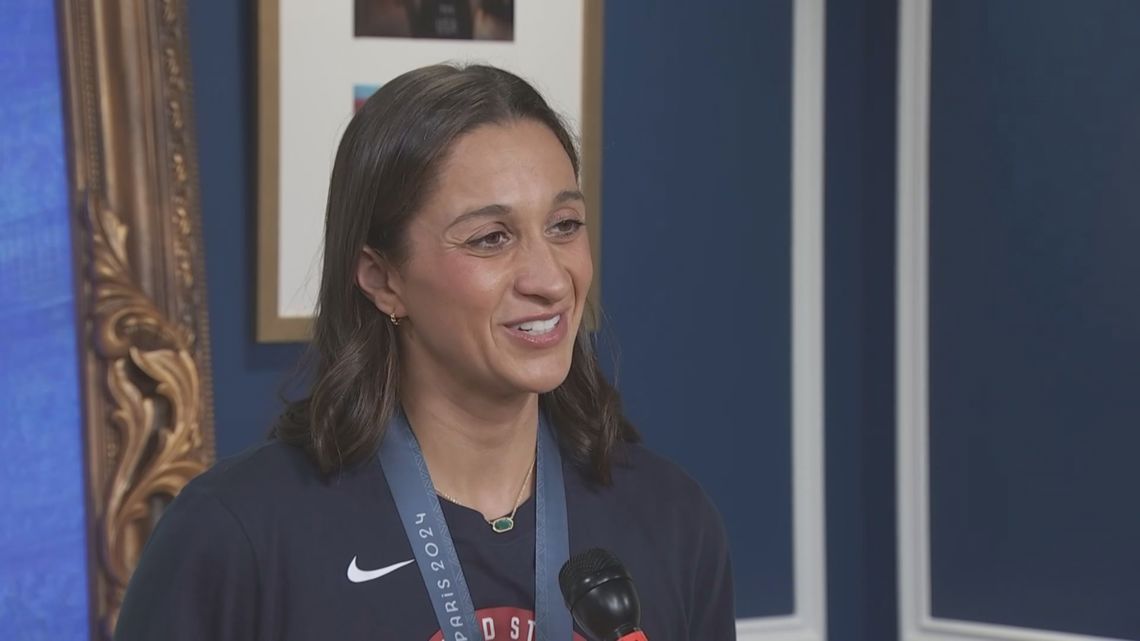 WNY native Anita Alvarez talks about winning a medal in the 2024 Summer ...