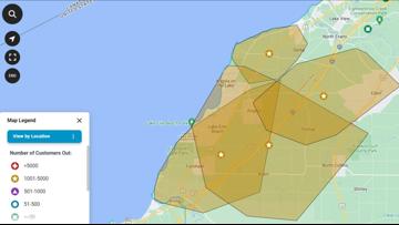 National Grid power outage map shows WNY impact | wgrz.com