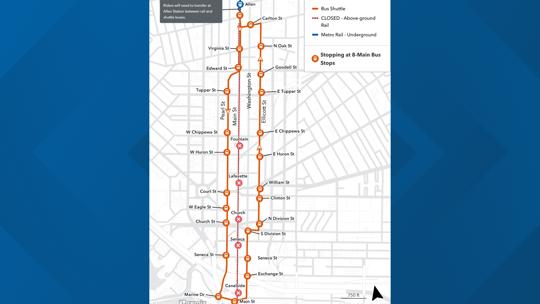 NFTA Metro full rail service returns April 20 | wgrz.com