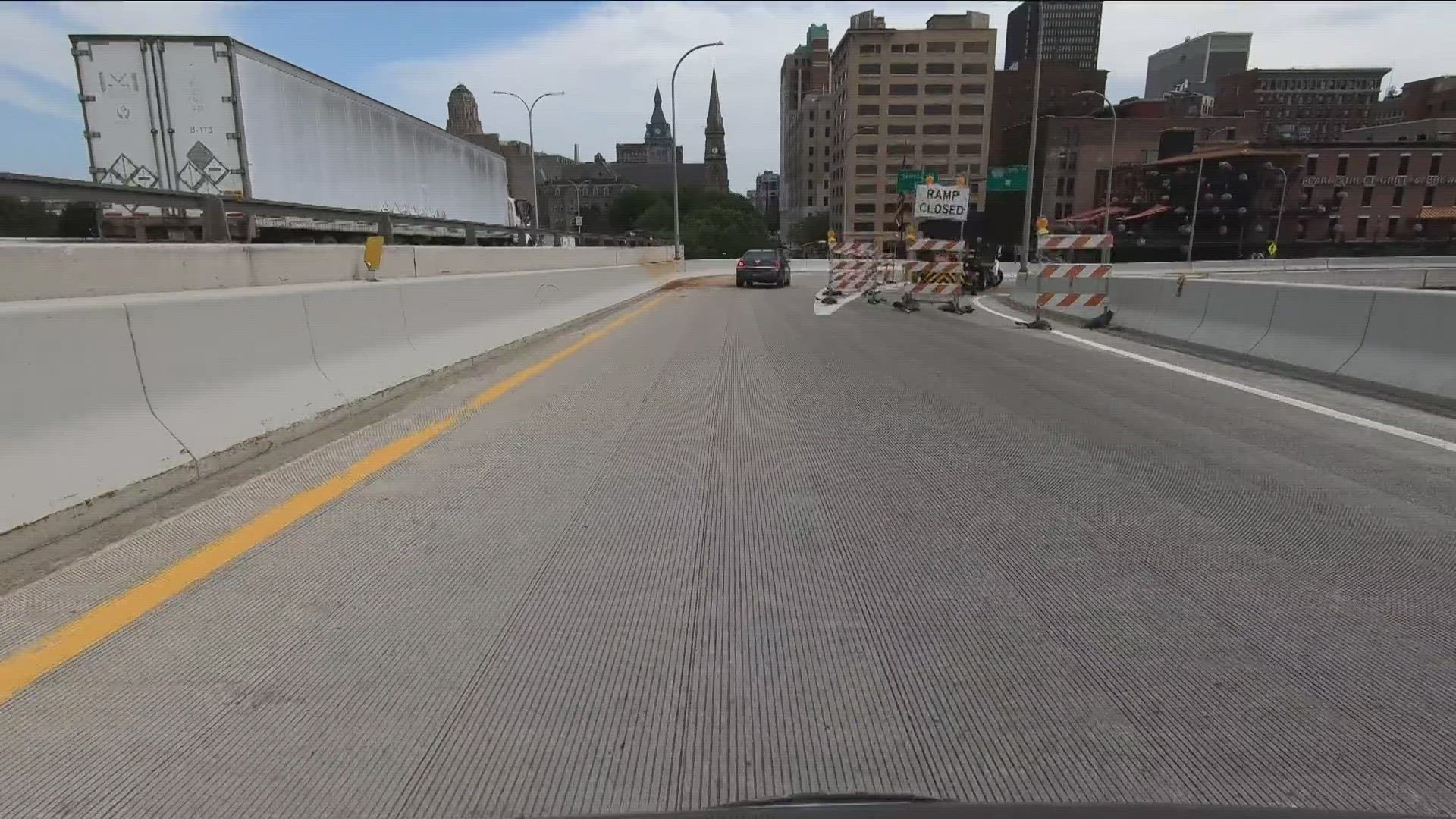 Route 5 off ramp to I-190N to close Monday | wgrz.com