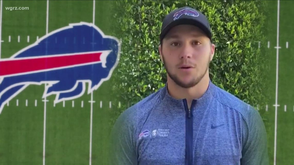 Josh Allen gives out thanks and prayers to doctors and nurses | wgrz.com