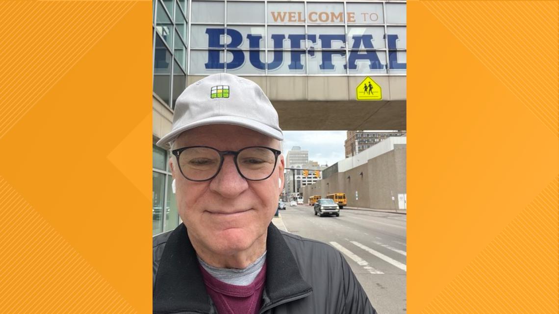Steve Martin was in Buffalo over the weekend | wgrz.com