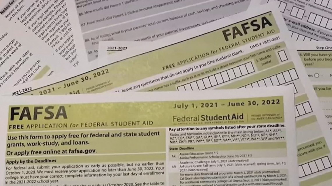 Free Application for Student Aid (FAFSA) forms | wgrz.com