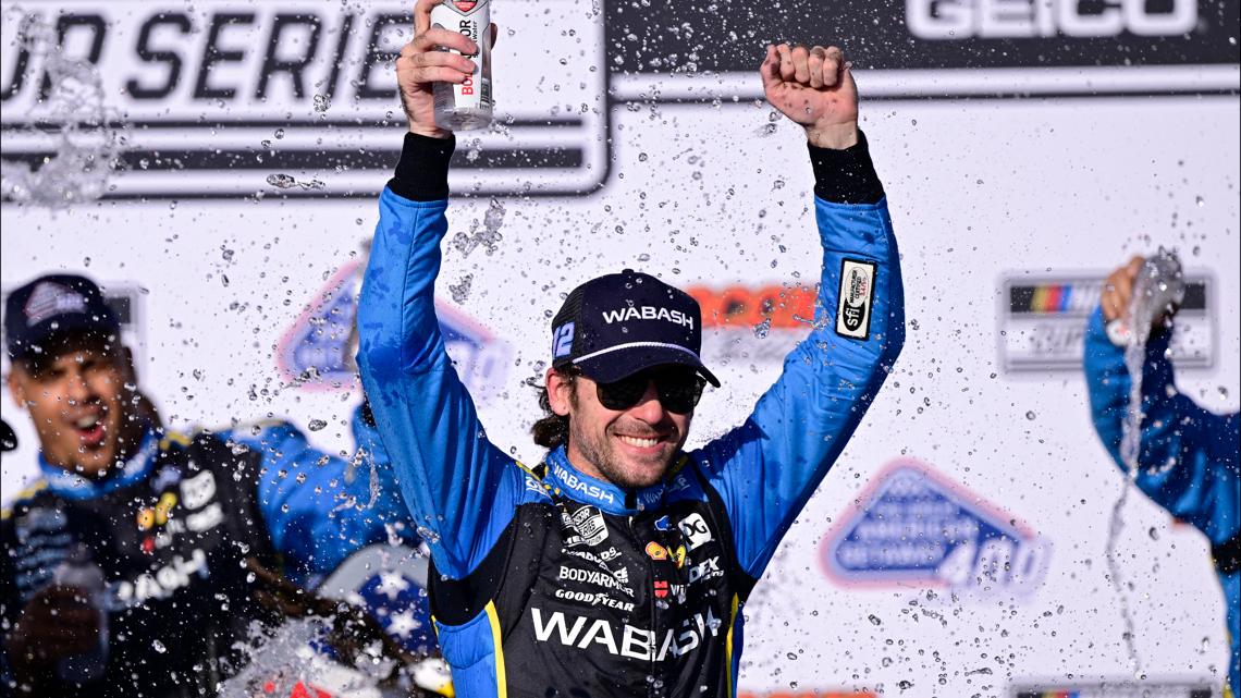 Ryan Blaney wins NASCAR Cup Series race at Pocono Raceway | wgrz.com