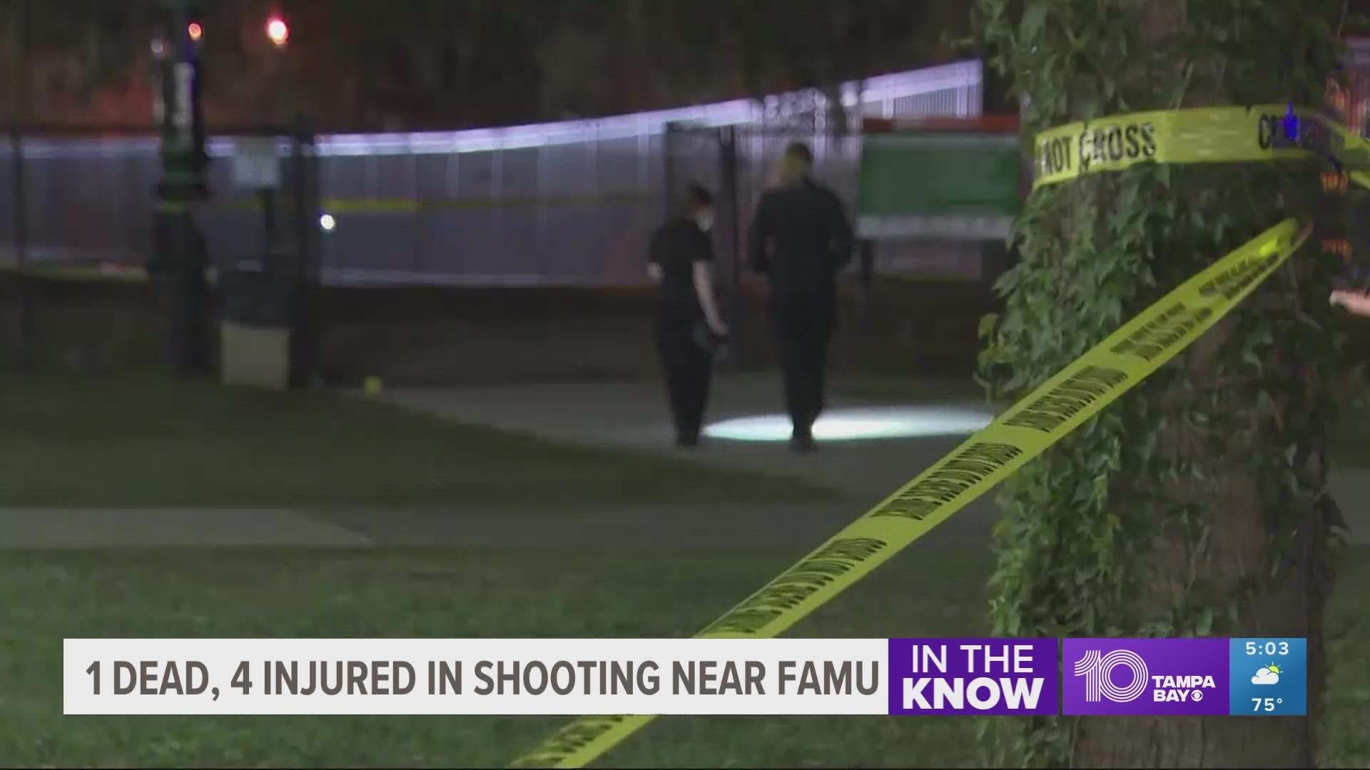 Police: 1 dead, 4 others injured in shooting near FAMU | wgrz.com