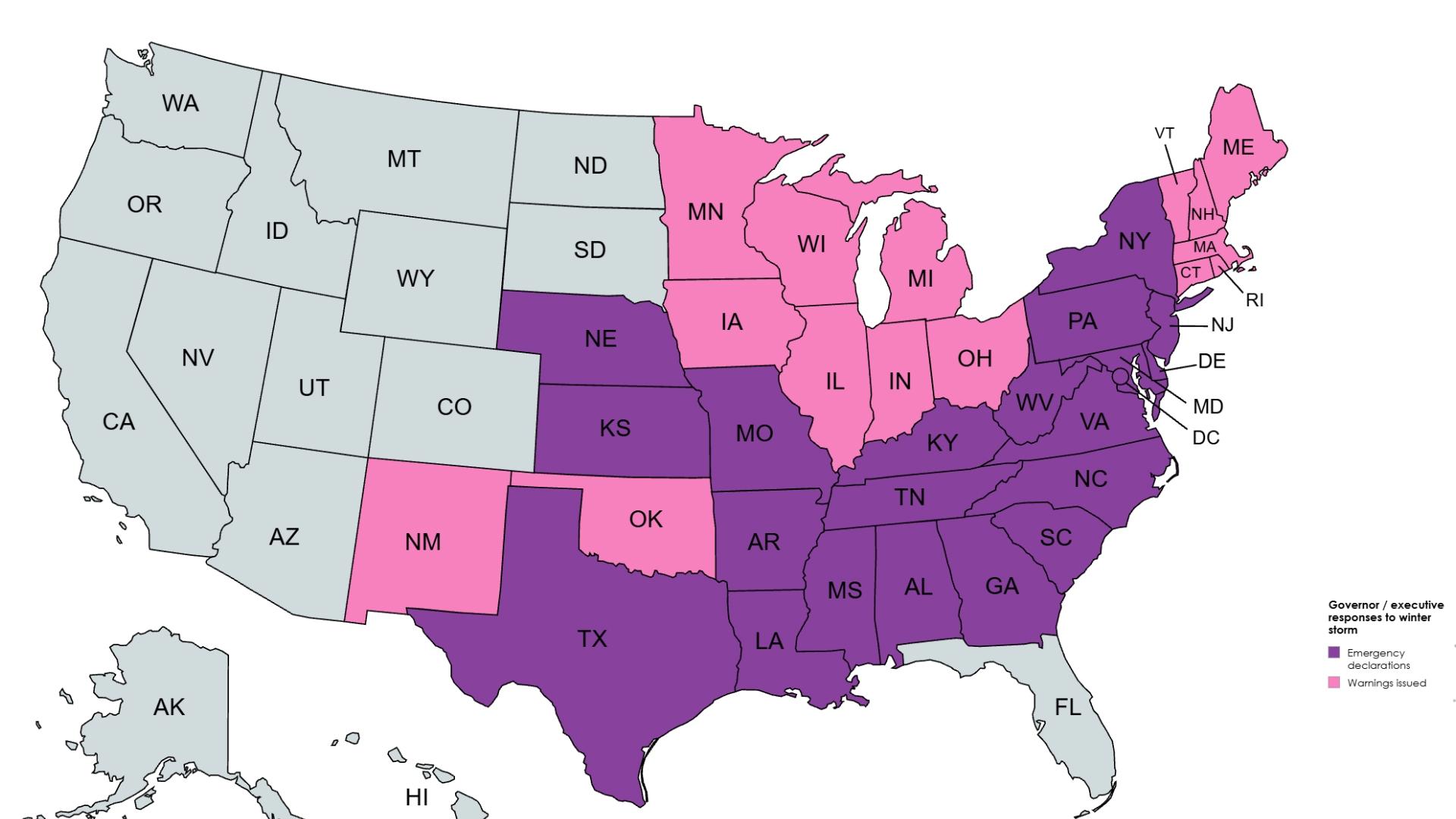Power outages, extreme cold, 13K flights canceled as dayslong winter ...