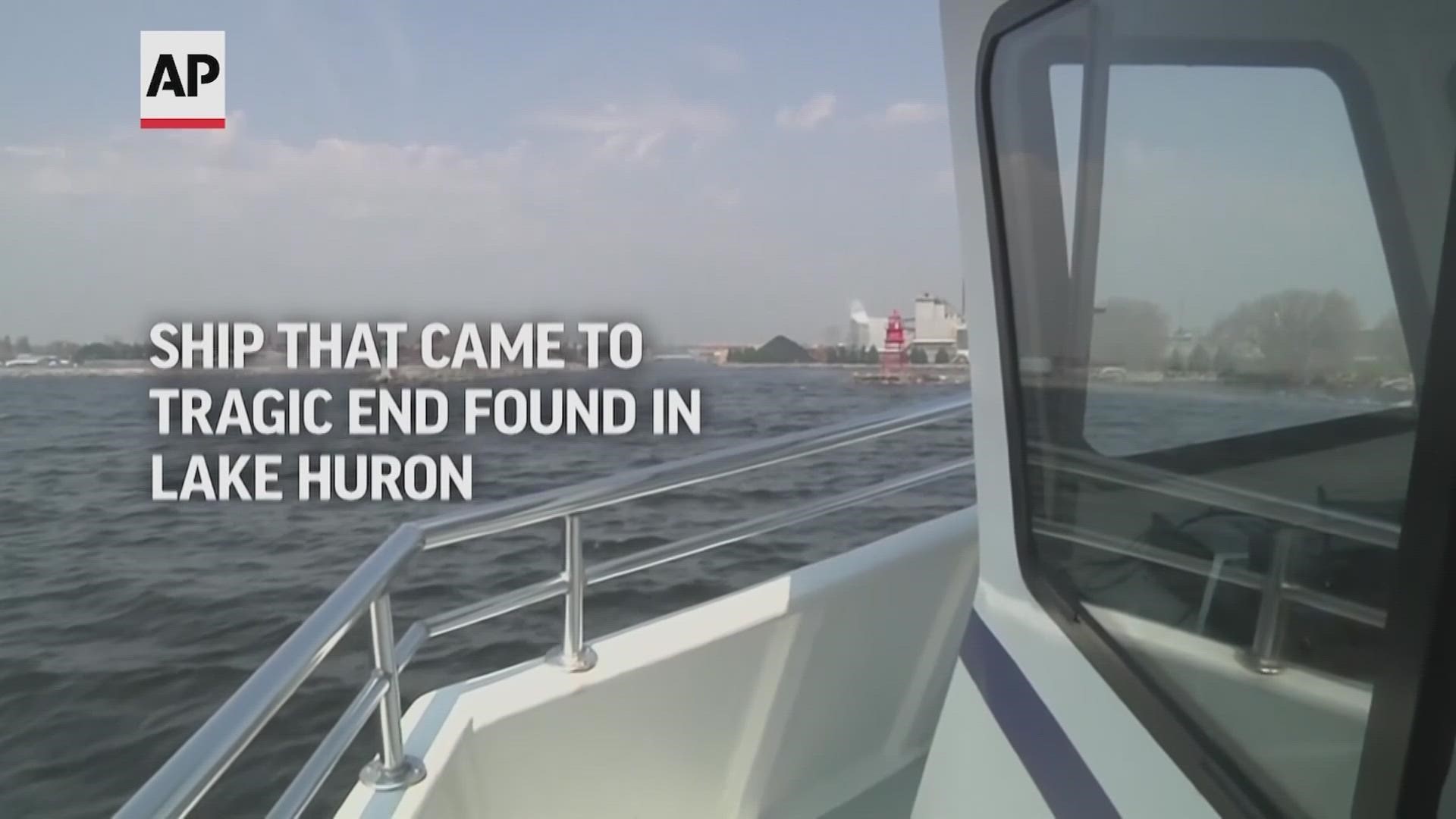 Lake Huron shipwreck found | How researchers found the Ironton | wgrz.com